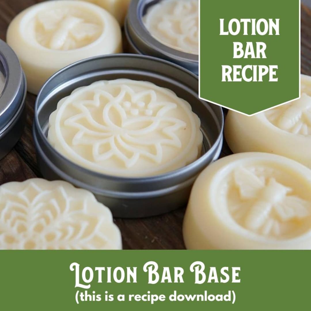 Lotion Bar Base Recipe + THREE Variations! Beginner Friendly (RECIPE ...