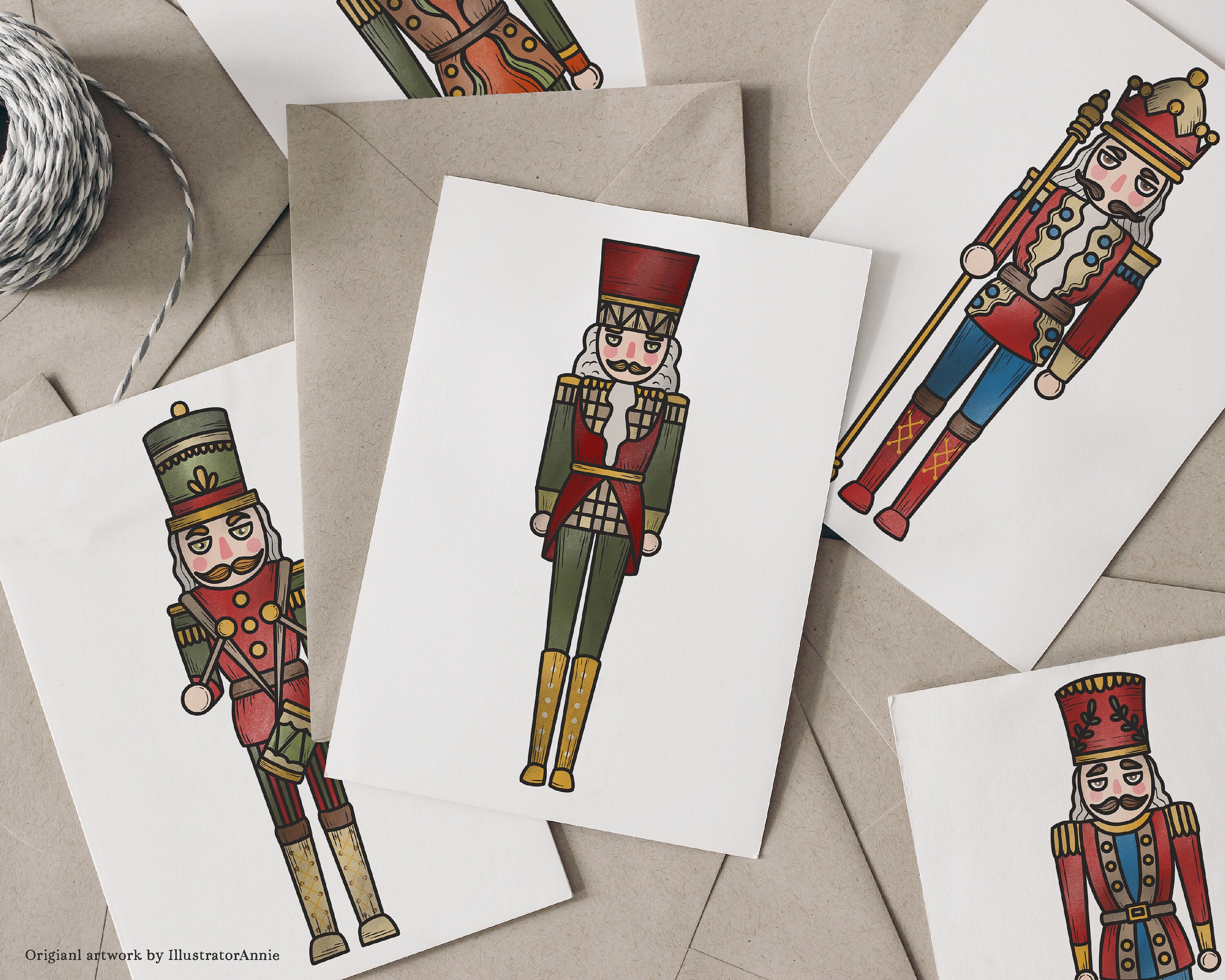 Vintage Nutcracker Clipart Bundle Nutcracker PNG Bundle - Etsy