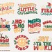 Retro Christmas SVG Bundle Groovy Christmas SVG Quote Bundle - Etsy