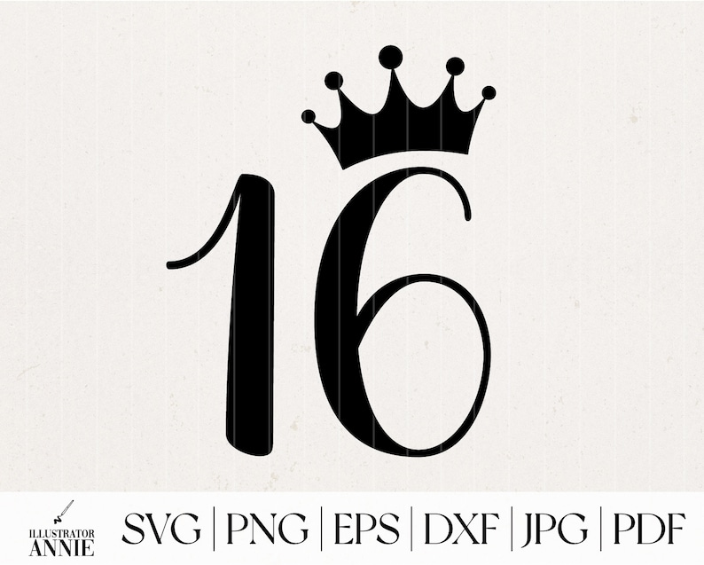 Sweet 16 SVG Bundle Commercial Use Sweet 16 SVG Quote - Etsy