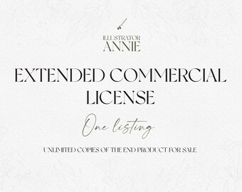 Extended License One Clipart for One Single Clipart or Clipart Set ...