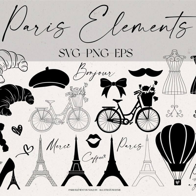 Paris Svg - Etsy