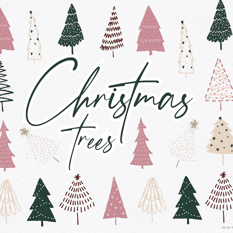 Tree Clip Art - Etsy