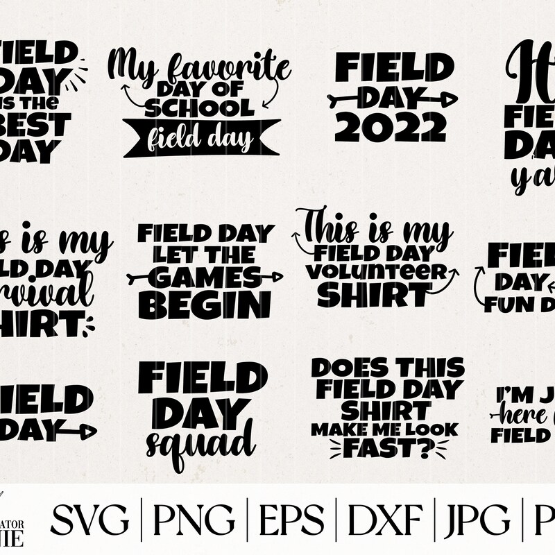 Field Day Svg - Etsy