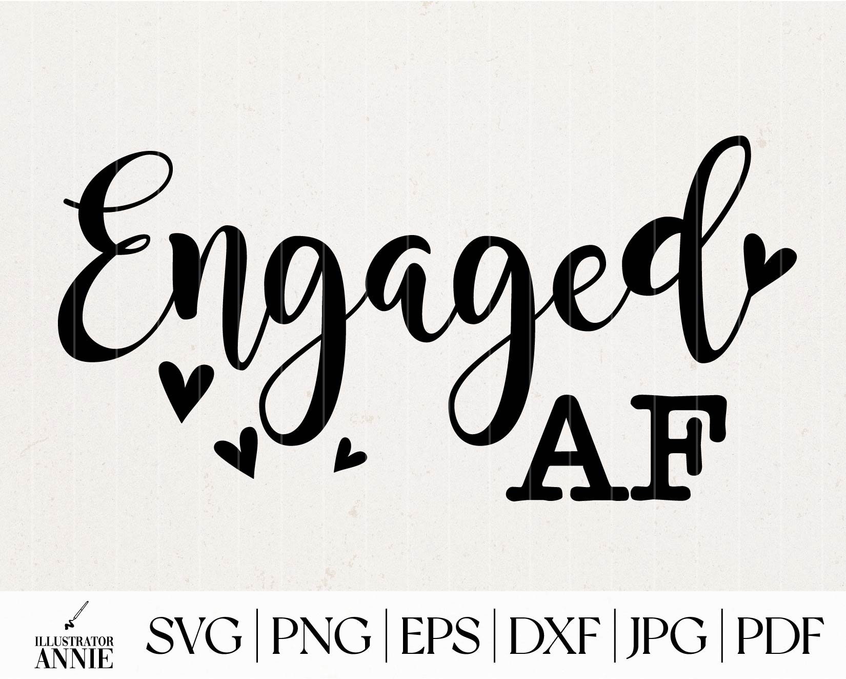 Engagement SVG Bundle Commercial Use Engaged AF SVG Bundle - Etsy Australia
