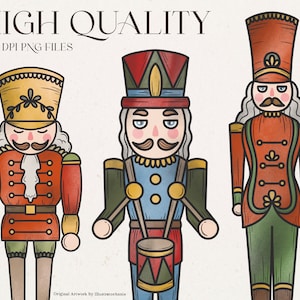 Vintage Nutcracker Clipart Bundle - Nutcracker PNG Bundle - Christmas ...
