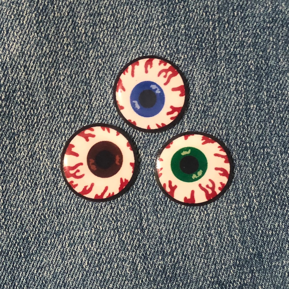 Eyeball Pin Eyes Novelty Accessory Jewelry Biology | Etsy