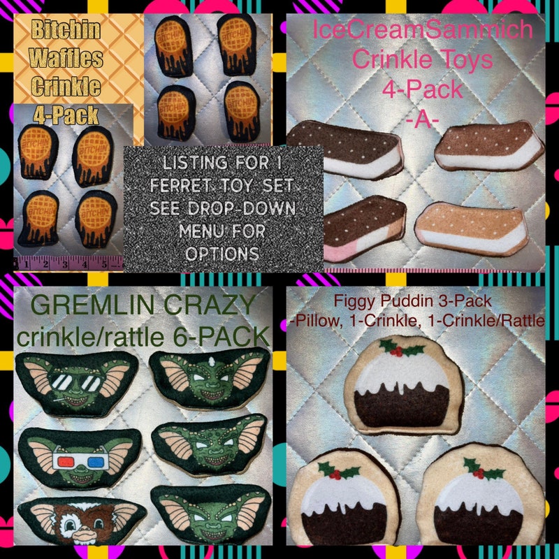 Ferret Toys - Etsy