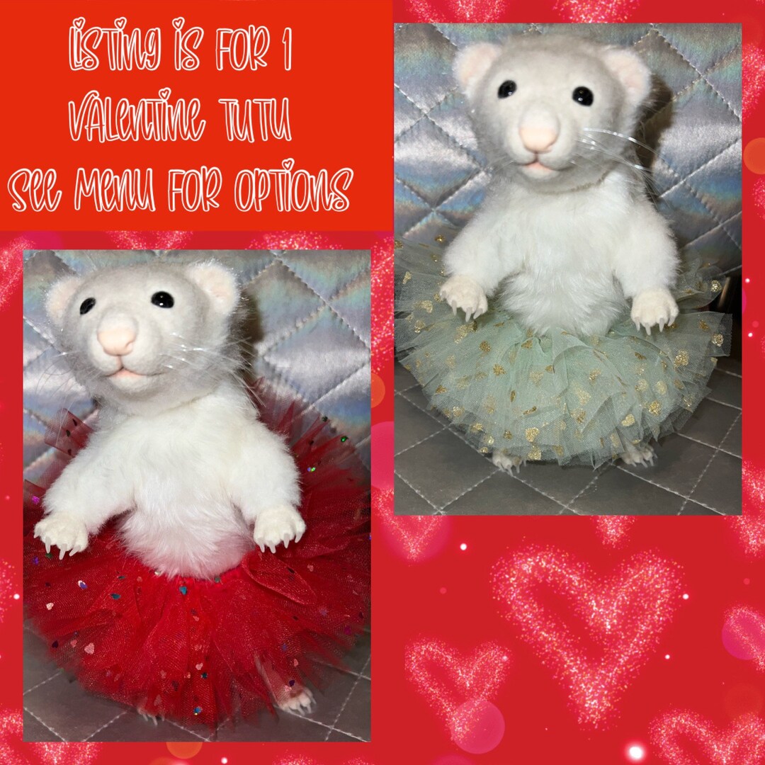 Valentine Ferret Tutu - Etsy