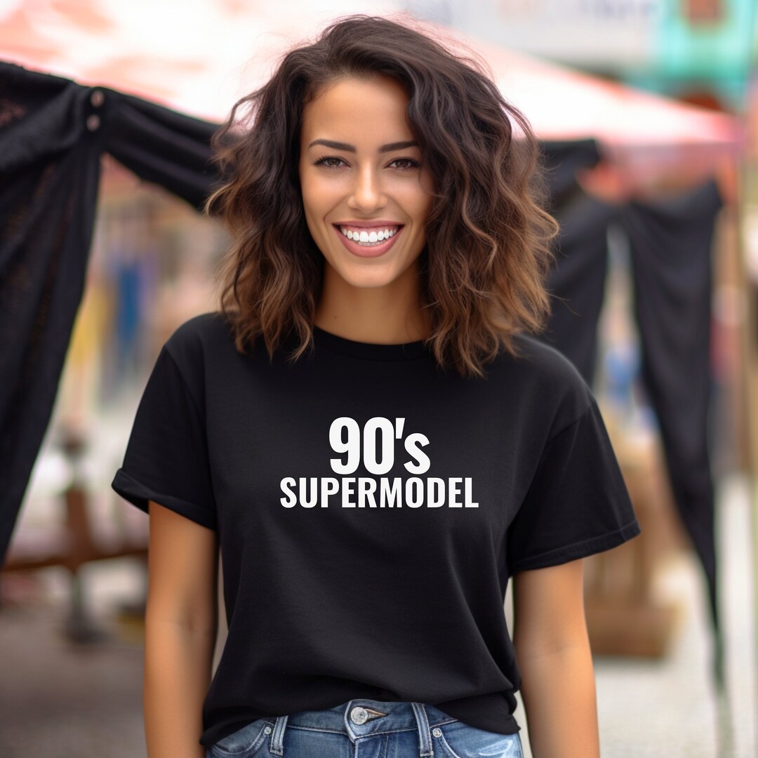 90's Supermodel Tee, Throwback T-shirt, 90's Shirt, 90's Nostalgia ...