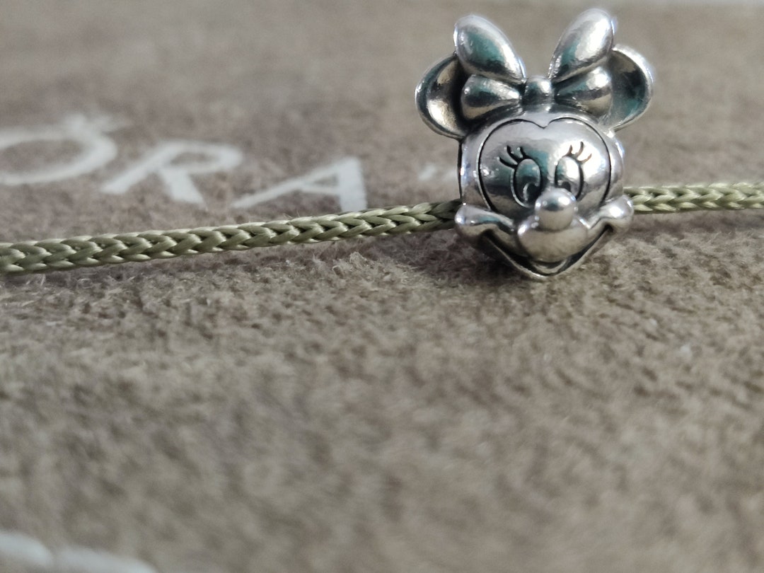 Minnie Mouse Pandora Charm - Retired Portrait Charm 925 ALE Silver ...