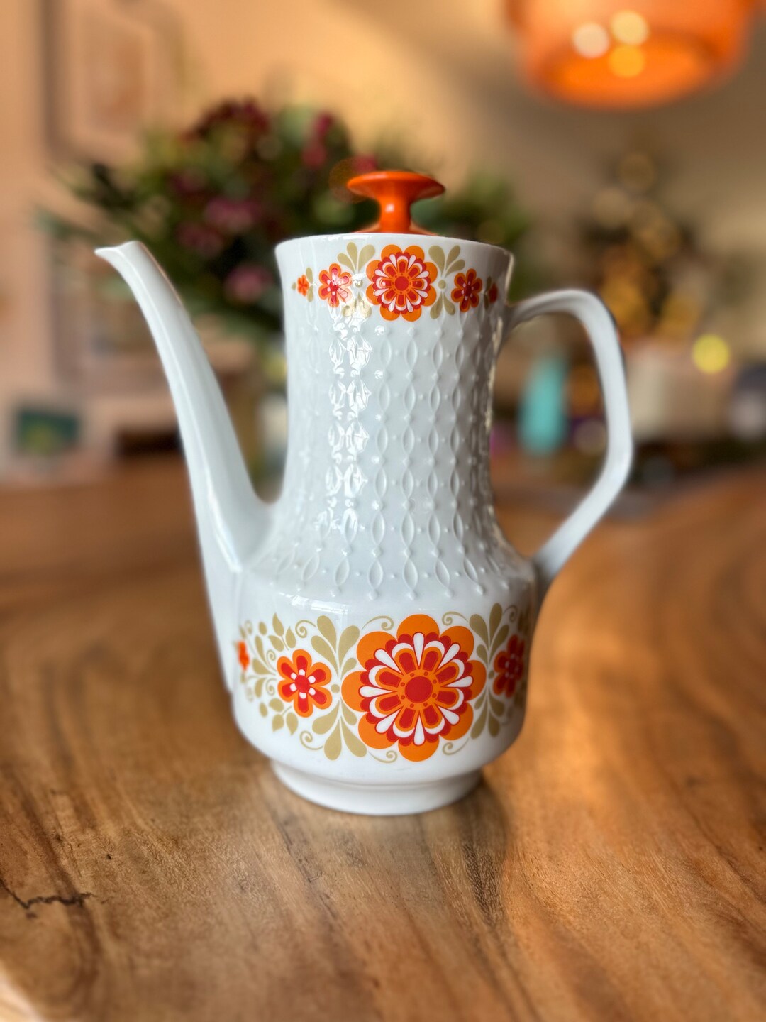 Vintage 70s Retro Coffee Pot From Germany Mitterteich Bavaria - Etsy