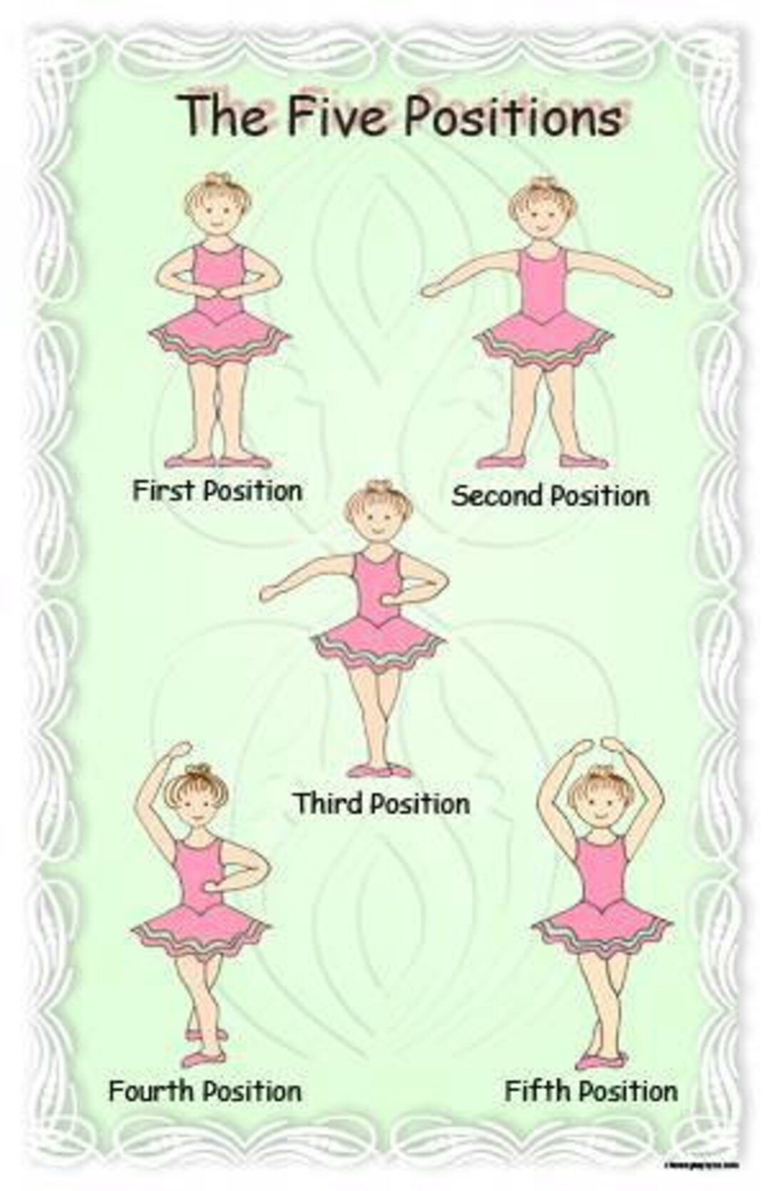 Fashion Doll Dance Studio Storyboard Prop Template and Pattern (12-inch ...