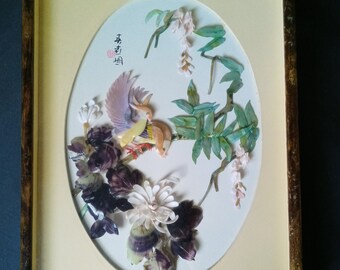 Chinese Shell Art - Etsy