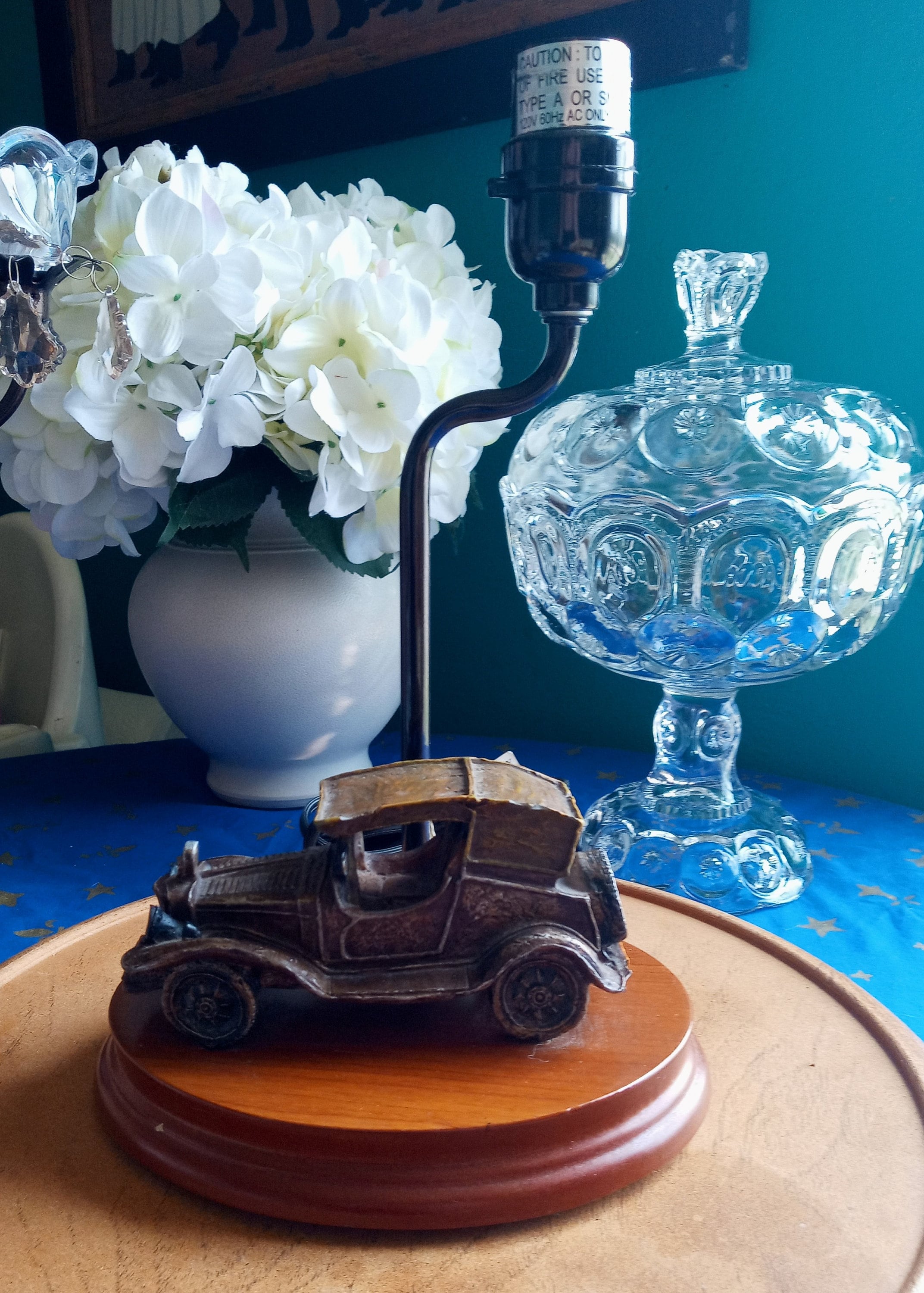 Vintage Antique Car Lamp Model Car Accent Lamp Man Cave Decor | Etsy