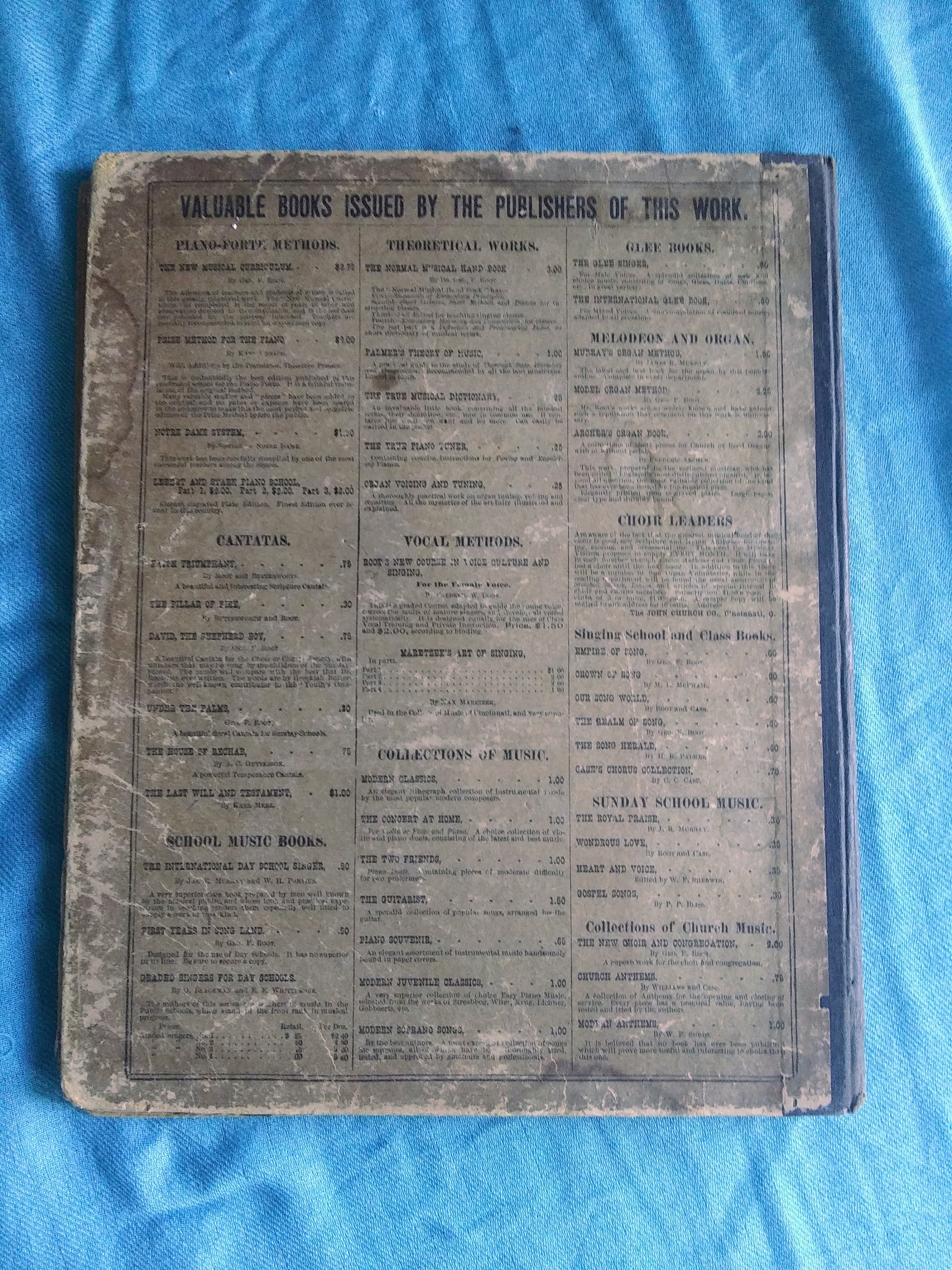 Antique Piano School Books Sigismund Lebert Louis Stark Antique Music ...