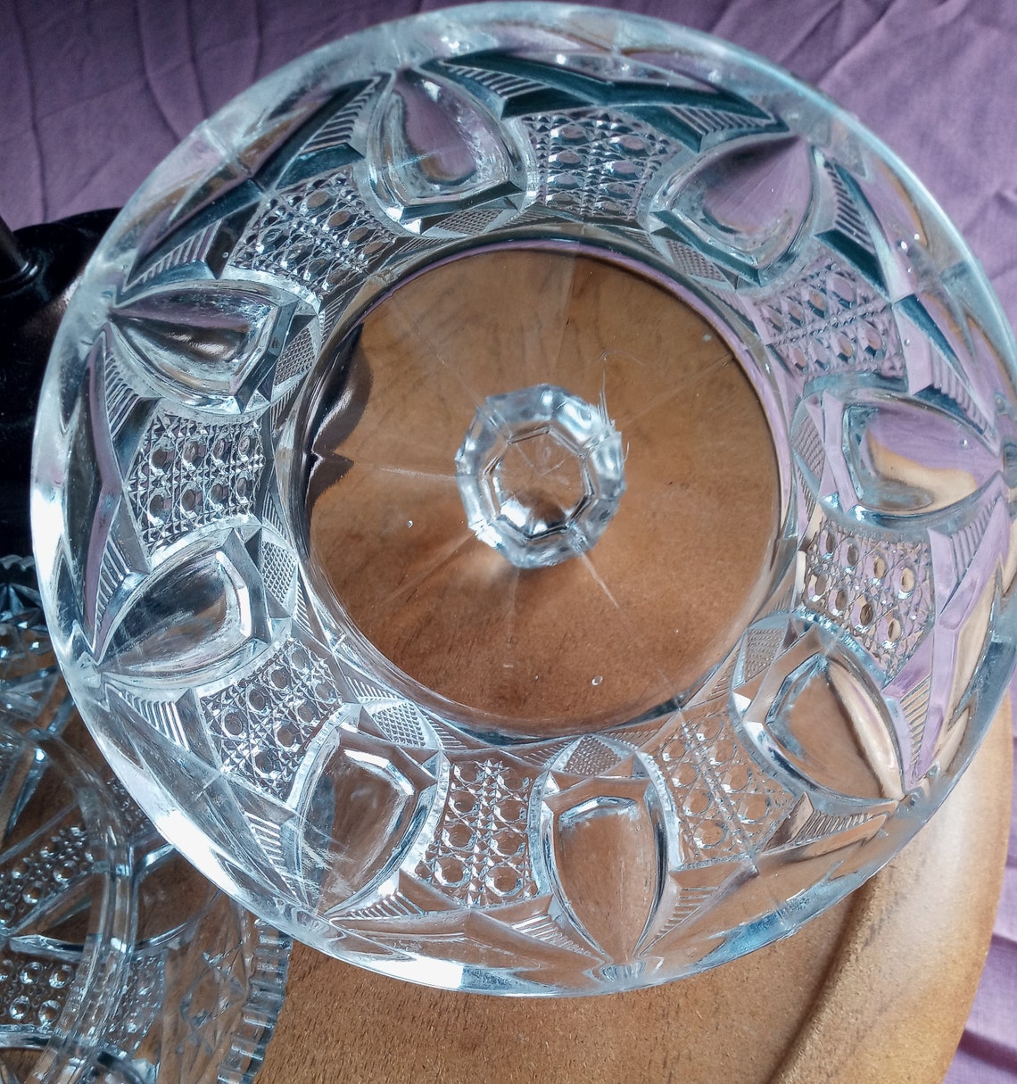 Antique Eapg Round Dome Paneled Butter Dish Antique Lidded | Etsy