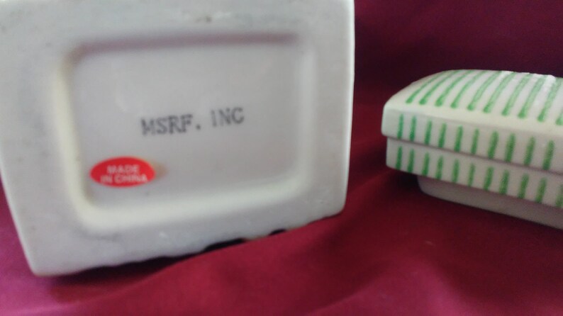 Vintage Ceramic Teapot Hand Painted MSRF Inc Lemonade Stand - Etsy