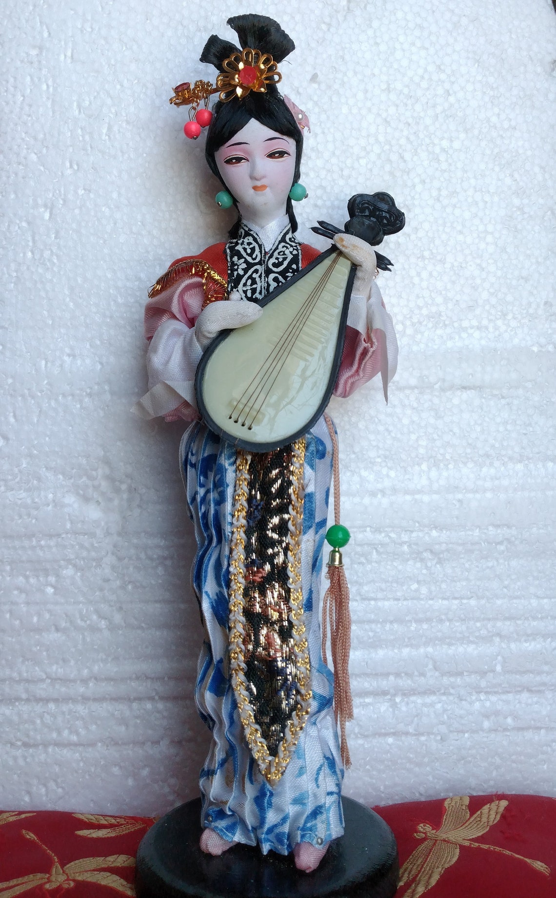 Vintage Japanese Geisha Cloth Doll Vintage Chinese Folk Art - Etsy