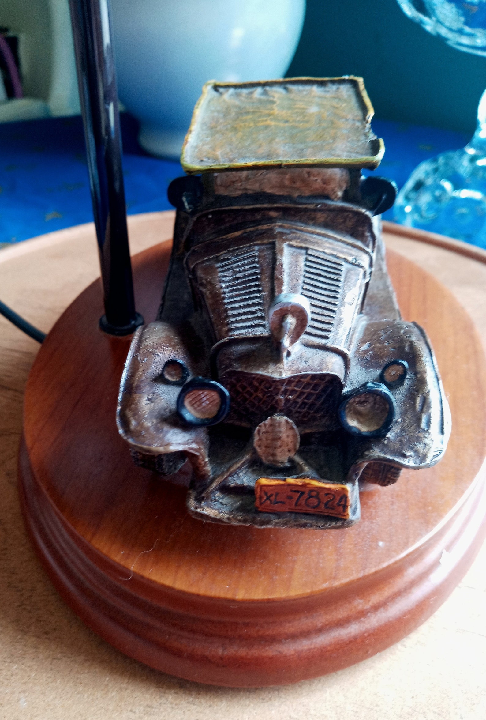 Vintage Antique Car Lamp Model Car Accent Lamp Man Cave Decor | Etsy