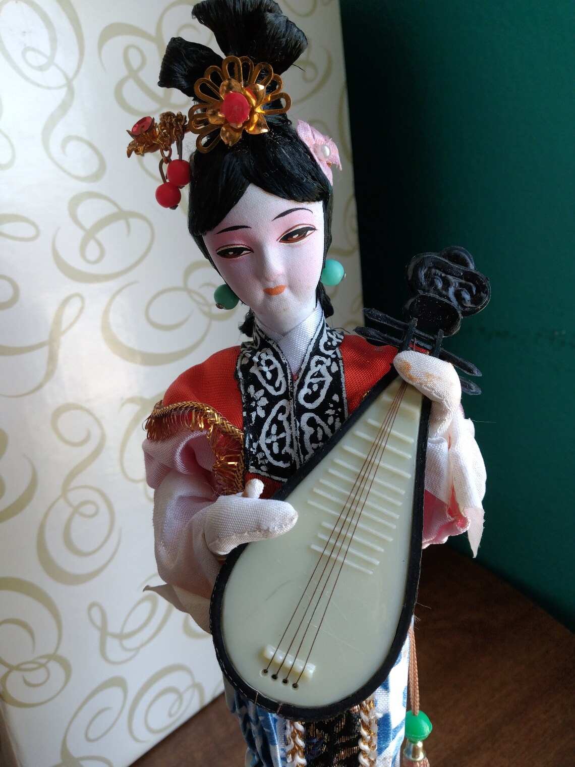Vintage Japanese Geisha Cloth Doll Vintage Chinese Folk Art - Etsy