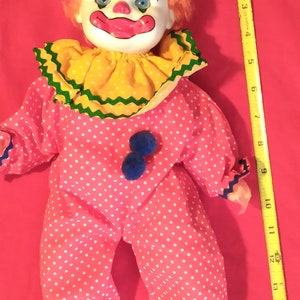 Vintage Rare Gatabox Perfekta Clown Doll Vintage It Clown Doll Baby ...