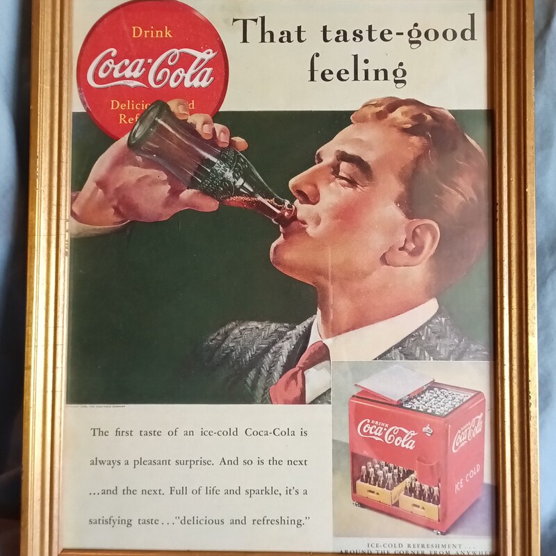 Vintage Coke Ad - Etsy