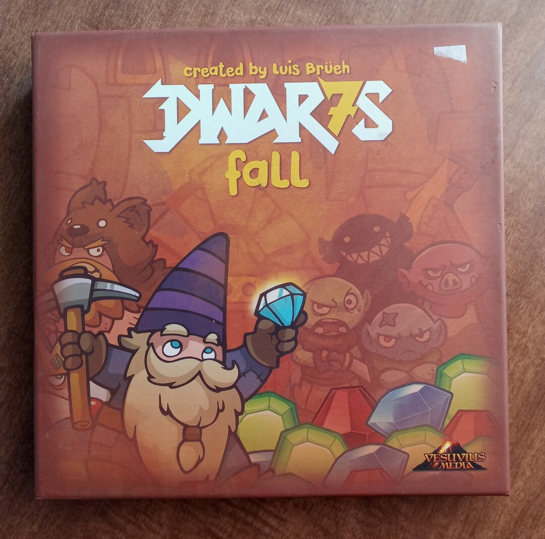 Dwar7s Fall Board Card Game - Etsy