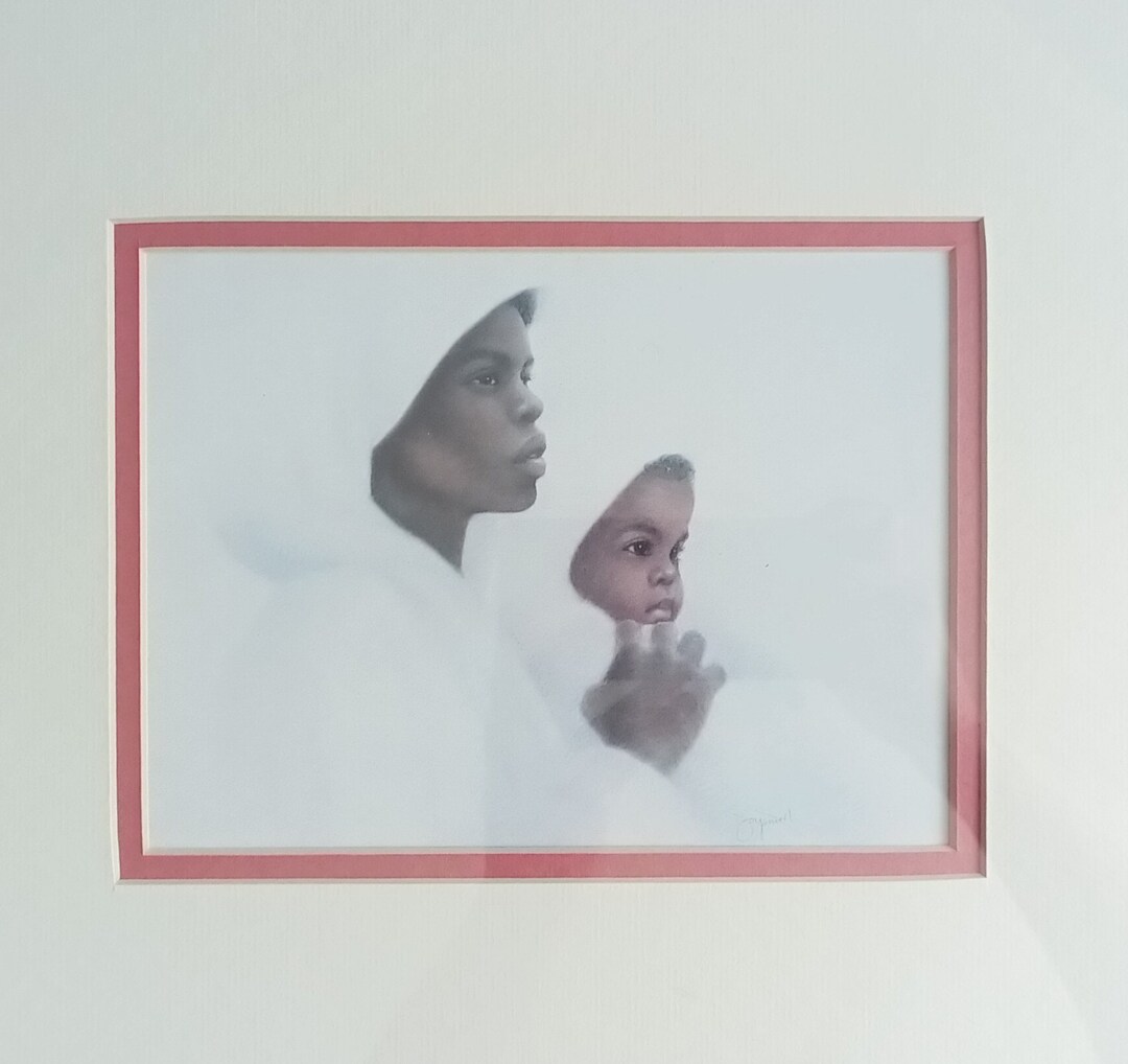 Brenda Joysmith Madonna Lithograph Vintage Rare Brenda Joy Smith Mother ...