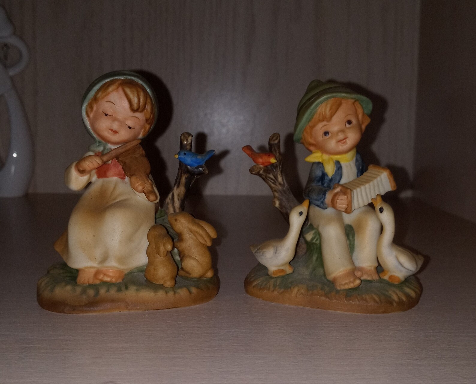 Vintage Japan Mini Hummel Figurines Boy Girl Hummel Like - Etsy