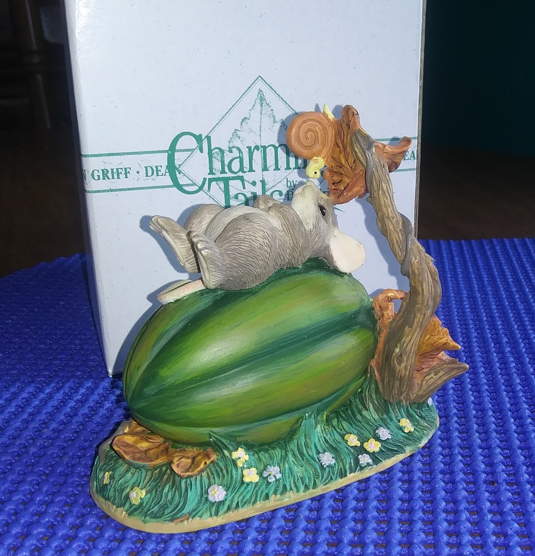 Charming Tails Garden Naptime Vintage Retired Discontinued - Etsy