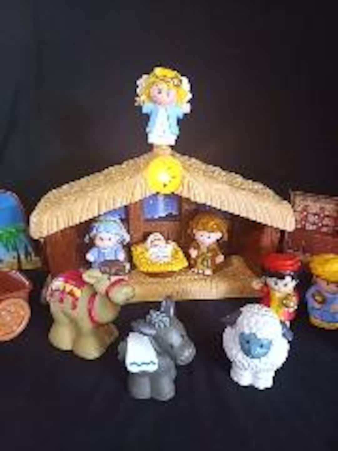 Fisher Price Nativity Set Little People Nativity Toy Set - Etsy