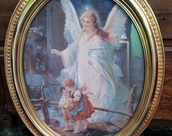 Vintage Angel Print | Etsy