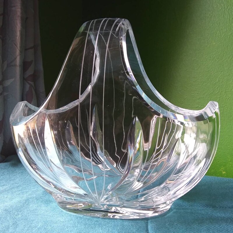 Glass Basket - Etsy