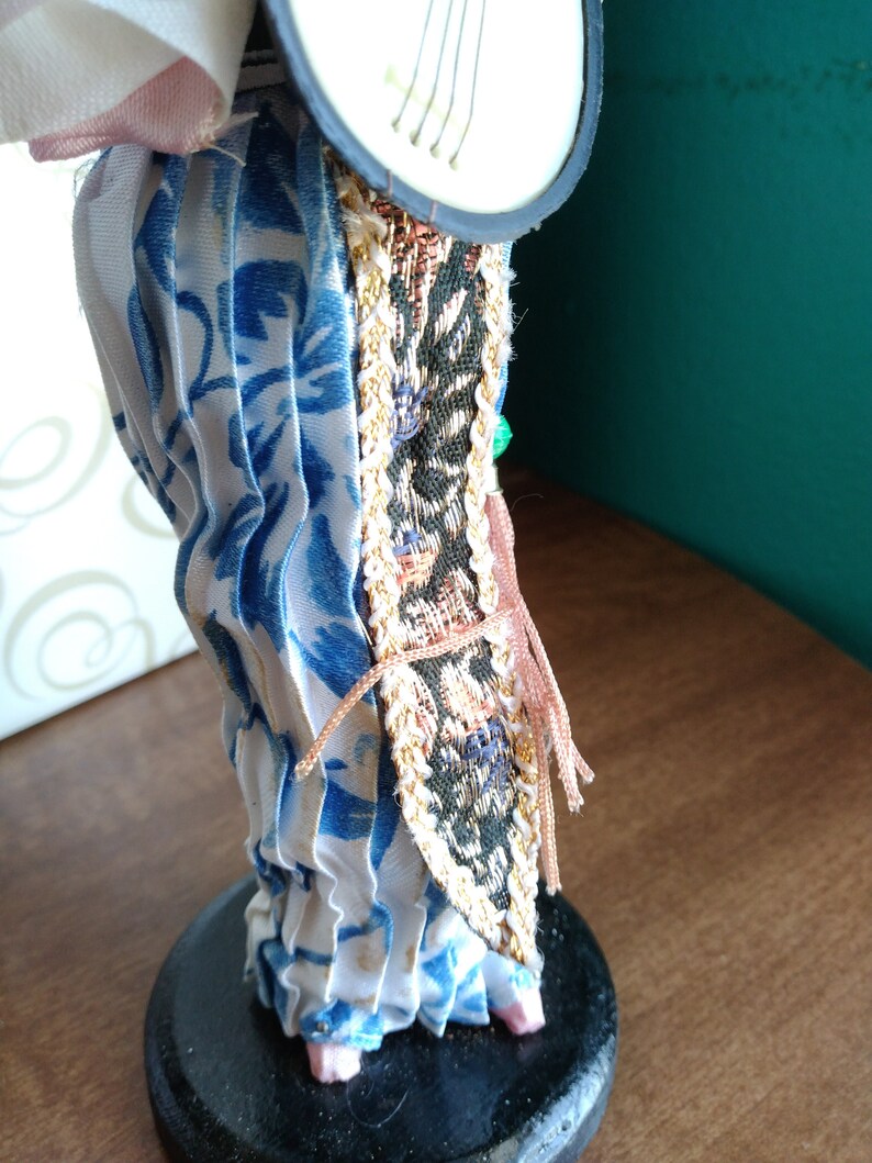 Vintage Japanese Geisha Cloth Doll Vintage Chinese Folk Art Fabric Hand ...