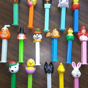 Vintage Pez Dispenser Lot - Etsy
