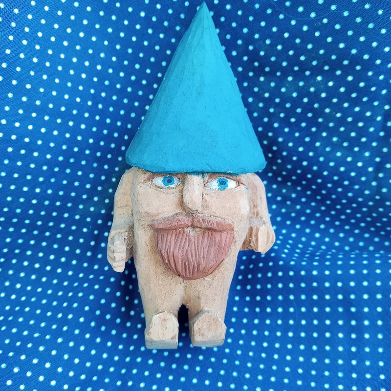 Wood Painted Gnomes - Etsy