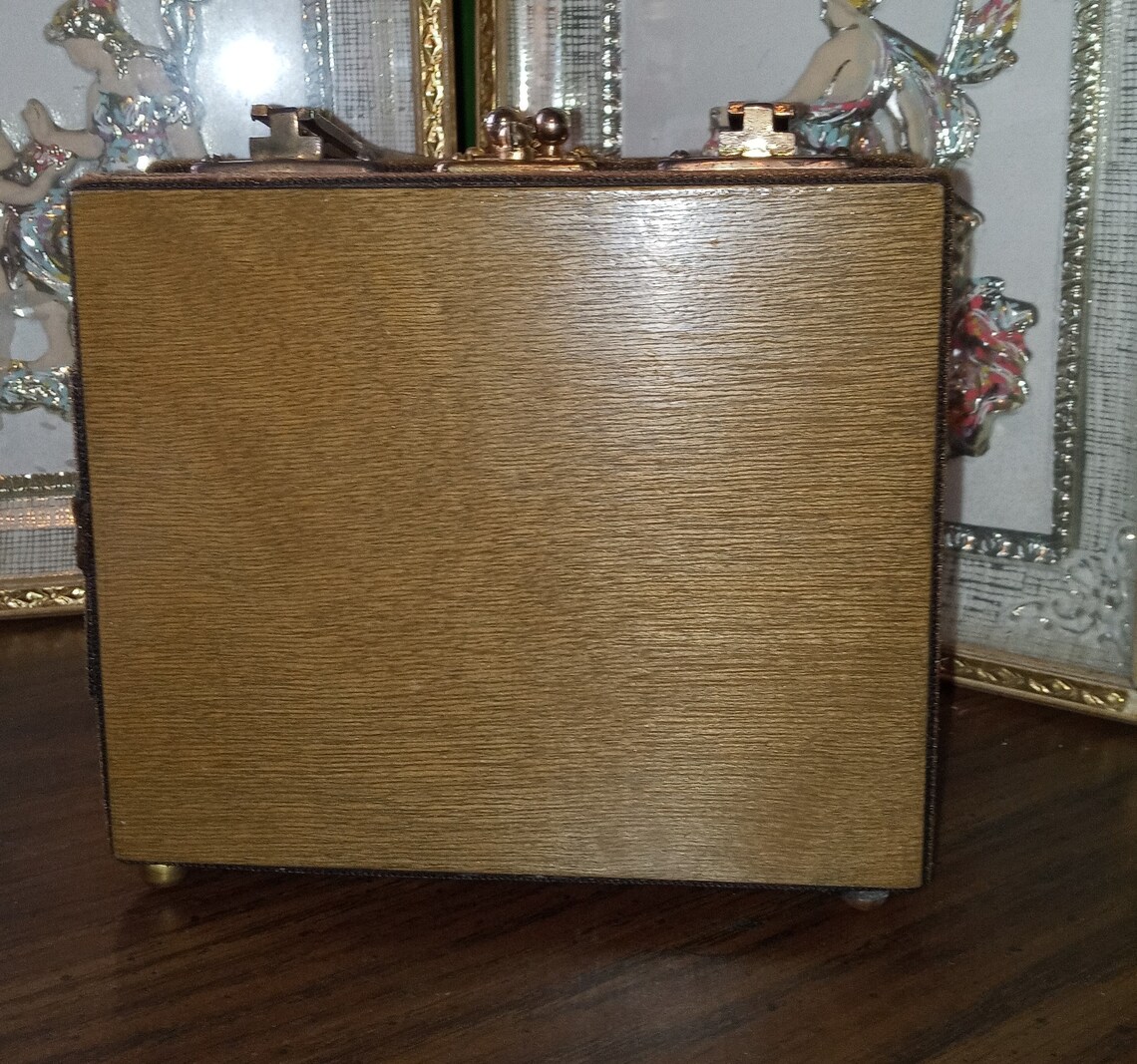 Vintage Shadow Box Purse Shadow Box Lidded Jewelry Box Purse | Etsy