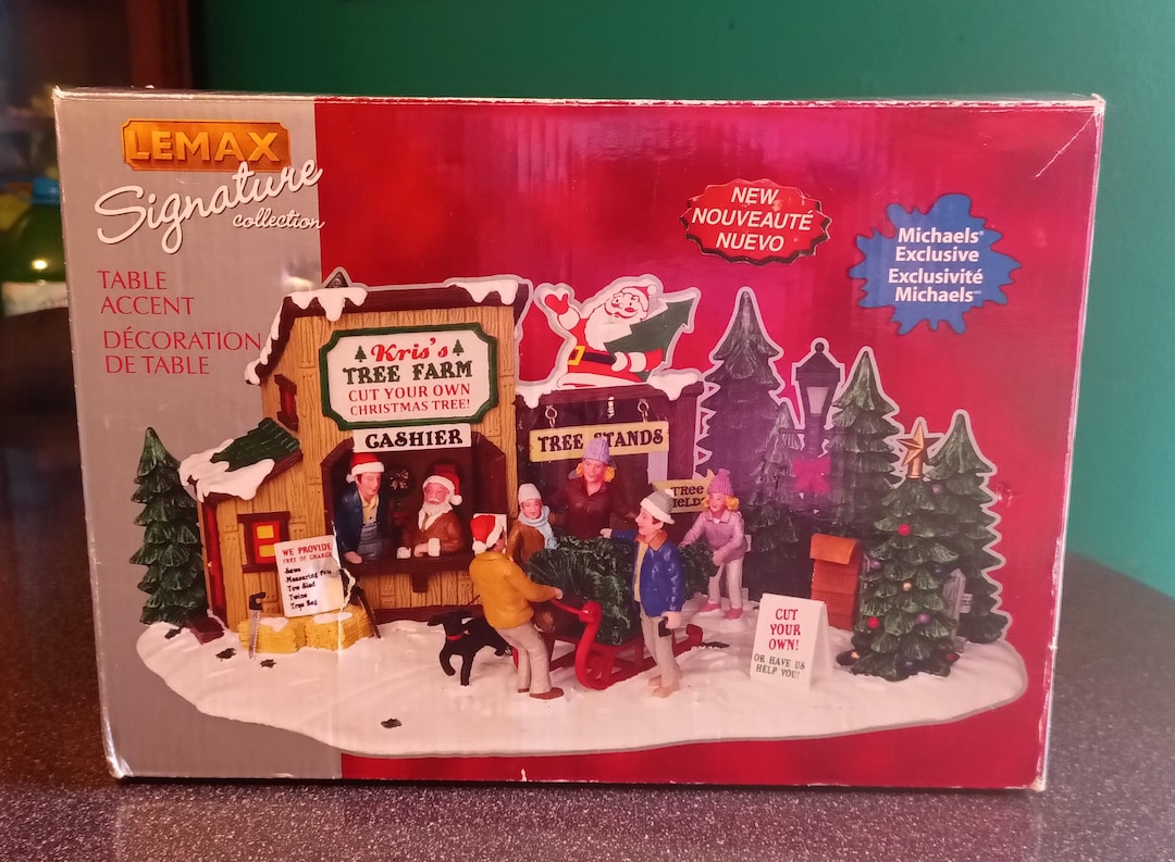 Lemax Signature Collections Kris's Tree Farm Michael's Exclusive Lemax ...