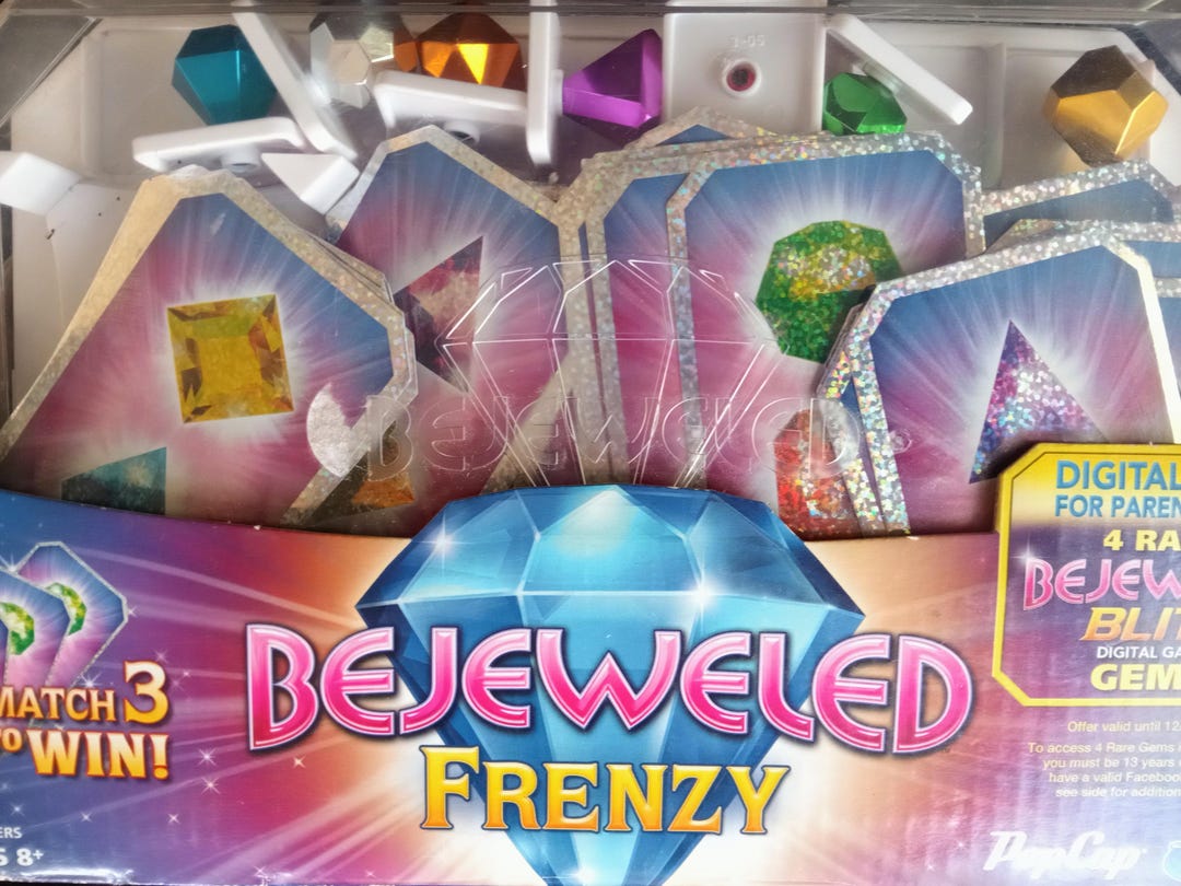 Bejeweled Board Game Matching Puzzle Game Family Game Bejeweled Frenzy ...
