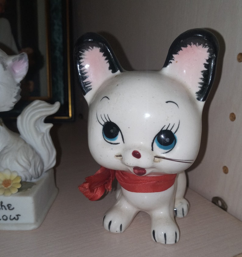 Vintage Cat Figurine You Are Cats Meow Figurine George Goode - Etsy