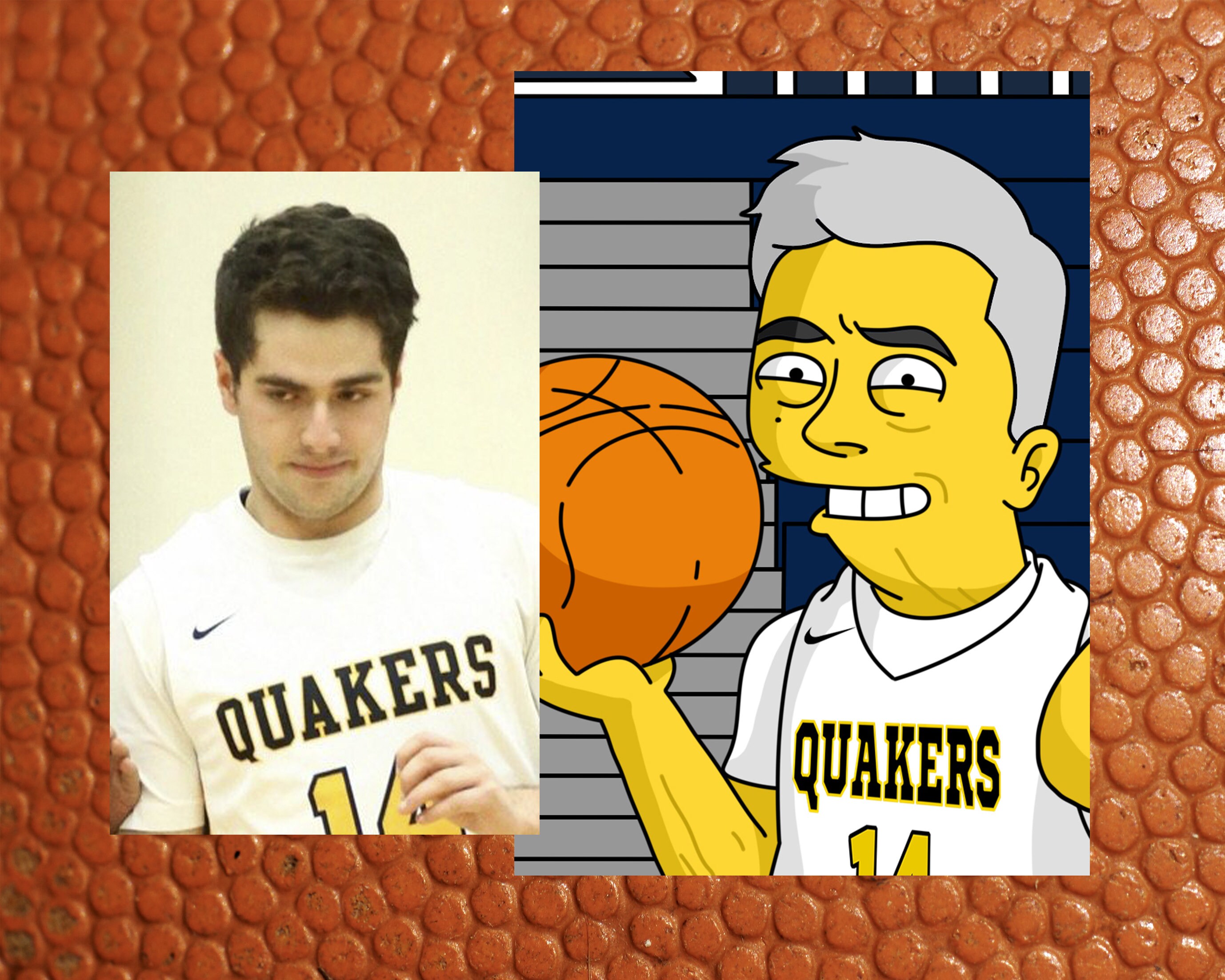 Basketball Team Gift Cartoon Custom Portrait Funny Gift - Etsy