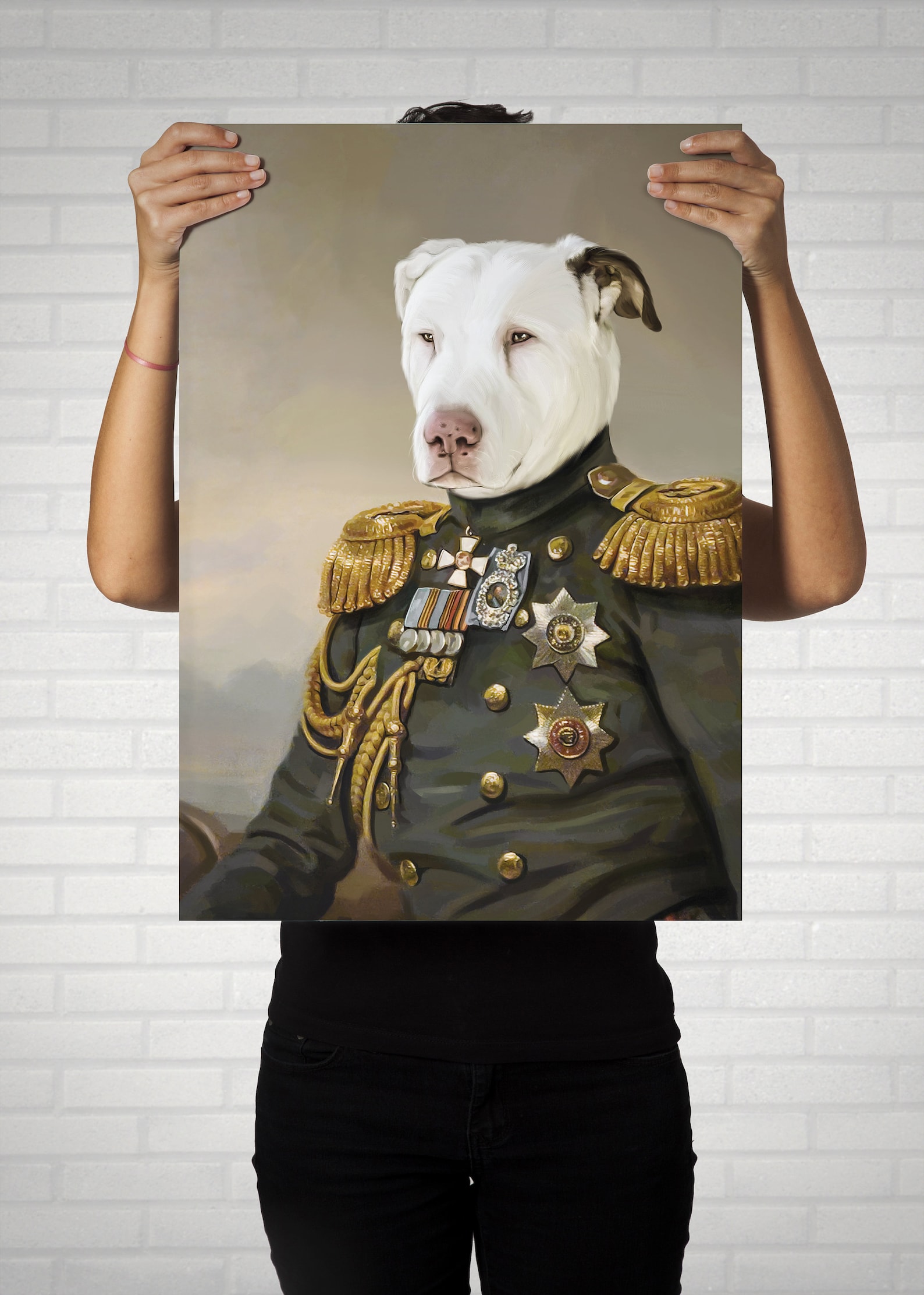 Regal Beagle Dog Custom Dog Portrait Beagle Owner Gift - Etsy