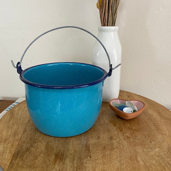 Enamel Bucket - Etsy