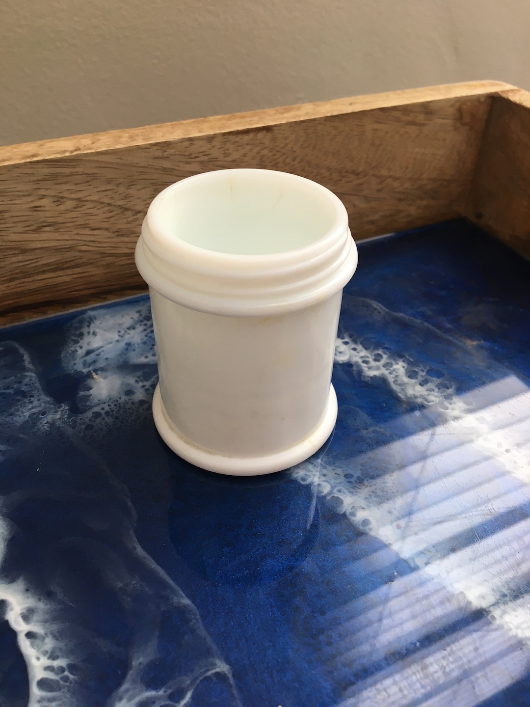 Vintage Milk Glass Jar - Musterole From Cleveland, OH - Etsy