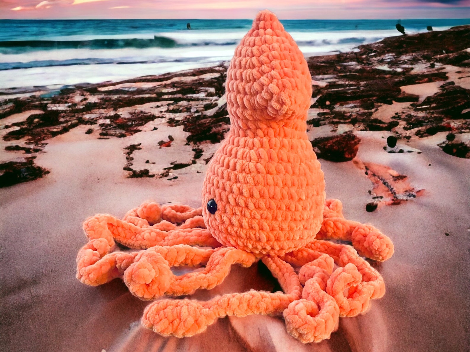 Squiddles the Squid, Crochet Squid Plushie - Etsy