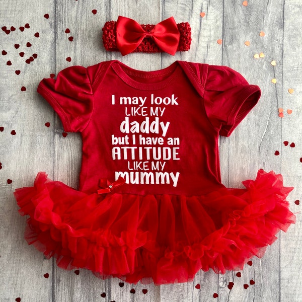 I May Look Like Daddy but I Have My Mommys Attitude - Etsy