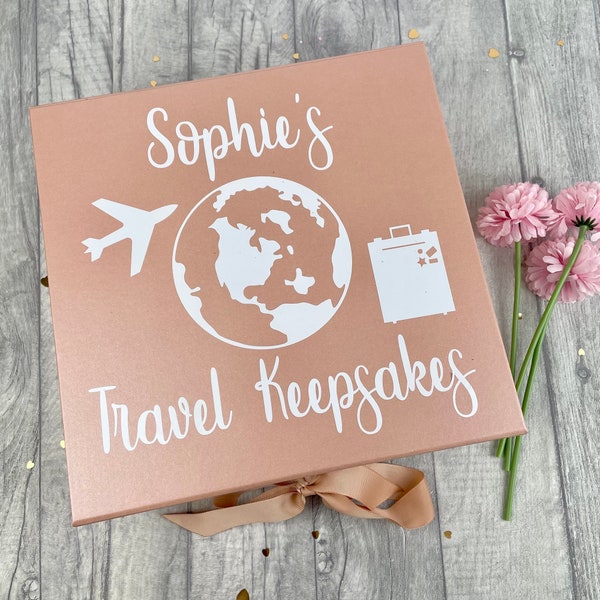 Travel Keepsake Box - Etsy