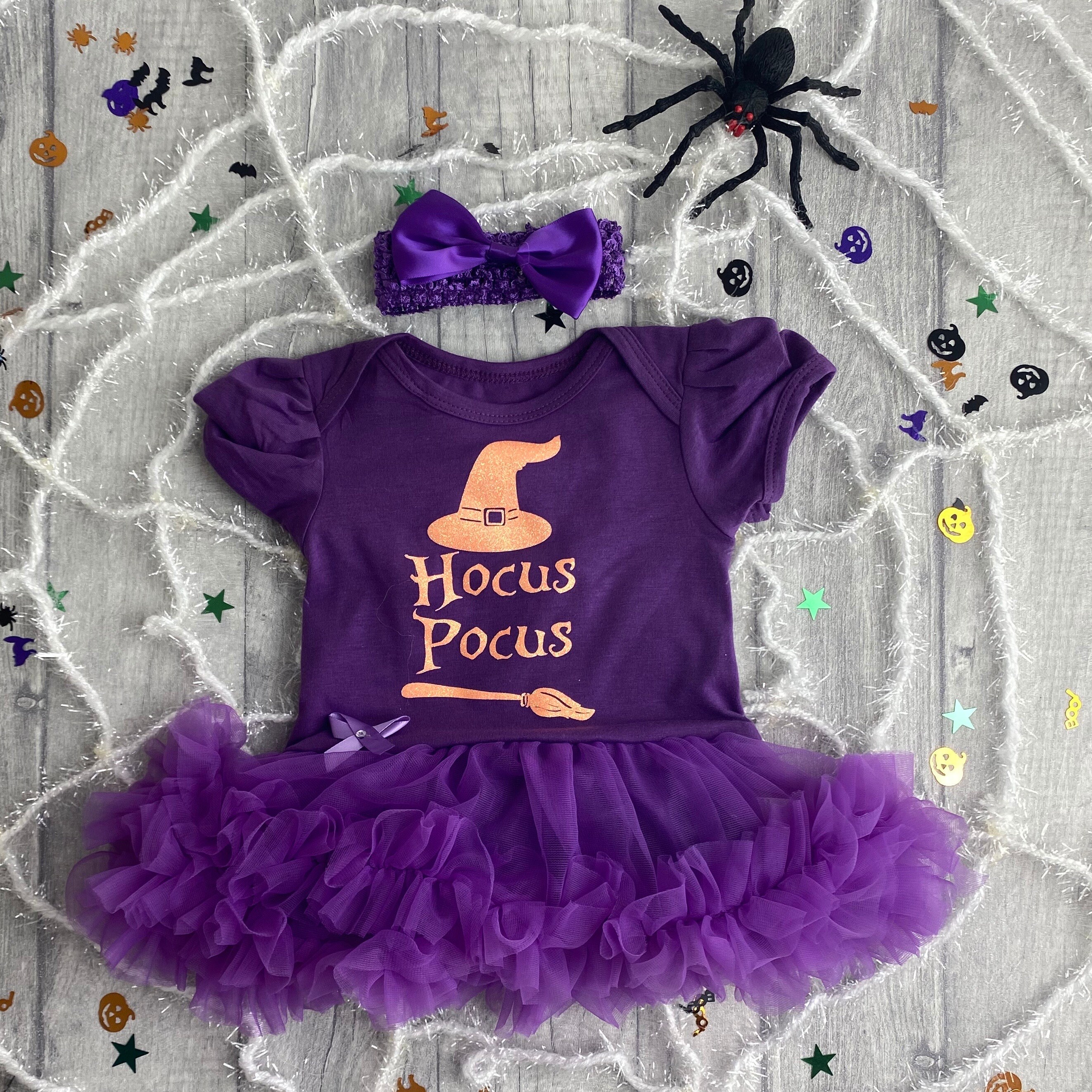 Hocus Pocus Witch Halloween Outfit Baby Girl's Tutu | Etsy