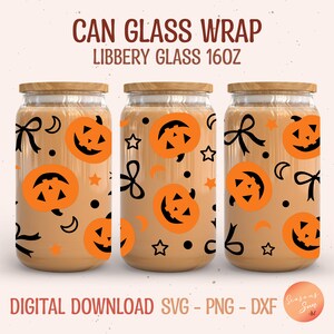 Pumpkin Bow Libbey Glass Svg Fall Beer Can Glass Svg Bow 16oz Libbey ...